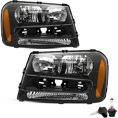 Amazon.com: Perfit Liner Header Pane Head Light Mounting for 2002-2009 ...