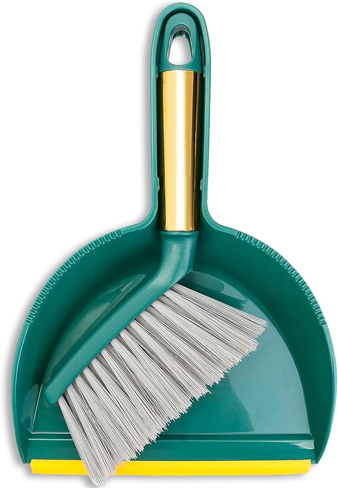 Amazon.com: FOWSRHRG Small Broom and Dustpan Set, Mini Broom with ...
