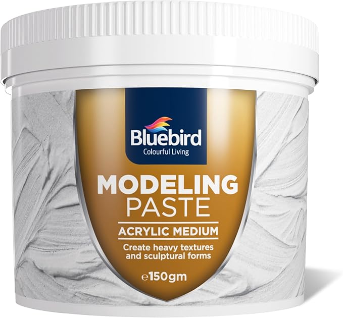 Amazon.com: Bluebird Professional Thick Modeling Paste 5.3 Oz / 150GM ...