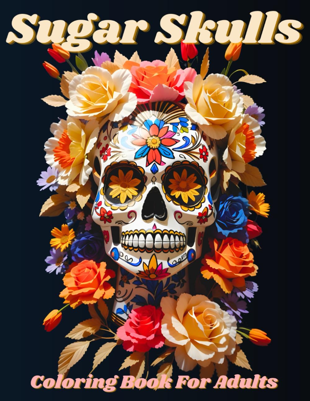 Amazon.com: Sugar Skulls Coloring Book for Adults: 55 Unique and Varied ...