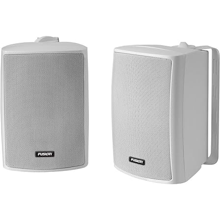 Amazon.com: Fusion MS-OS420 Marine Compact Box Speakers (Pair ...