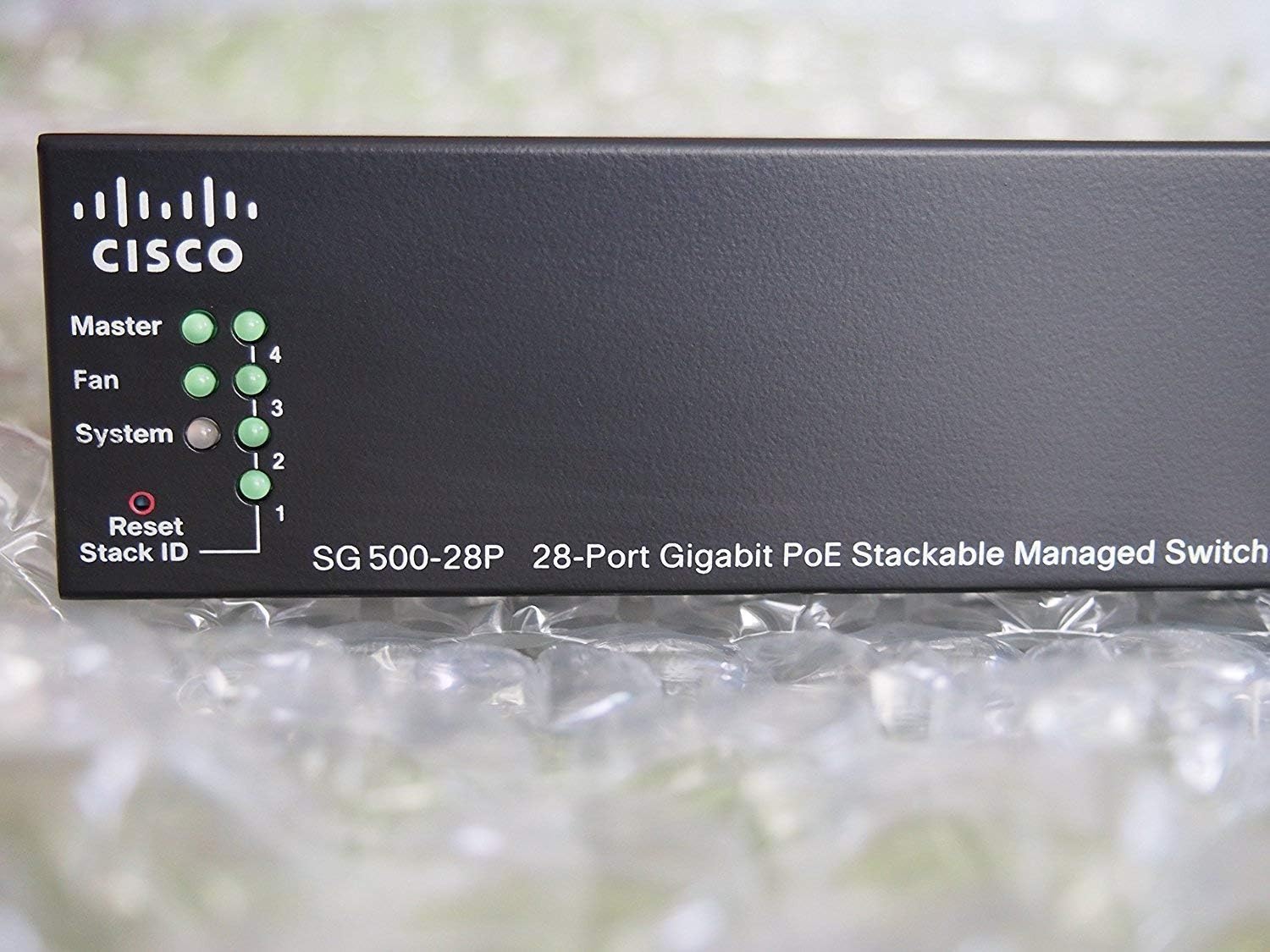 Amazon.com: Cisco SG500-28P-K9 - SG500 Series 28-Port PoE Stackable ...