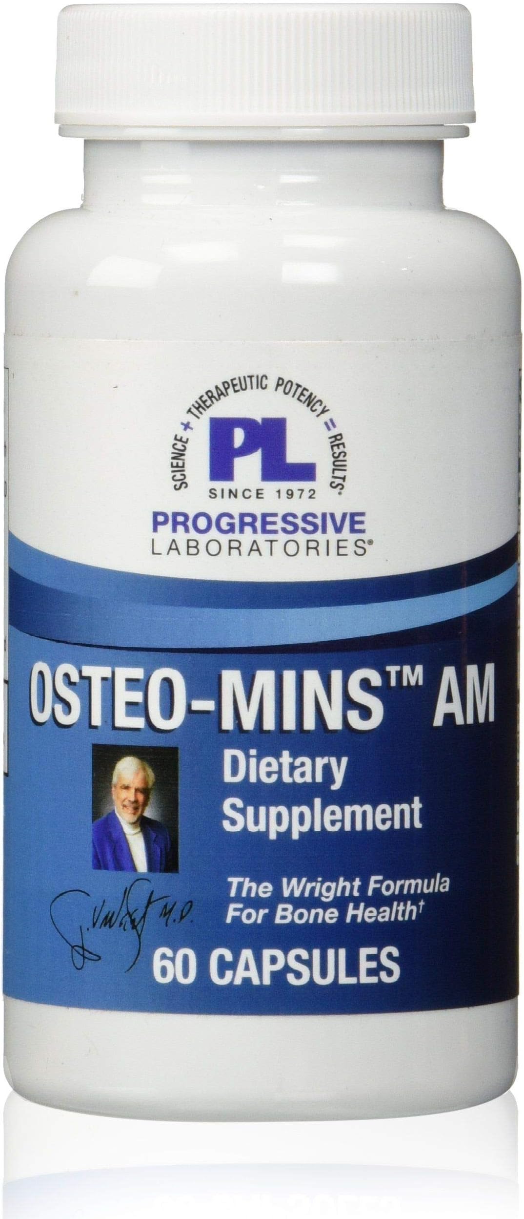 Amazon.com: Progressive Labs Osteo-Mins AM Supplement, 60 Count by ...