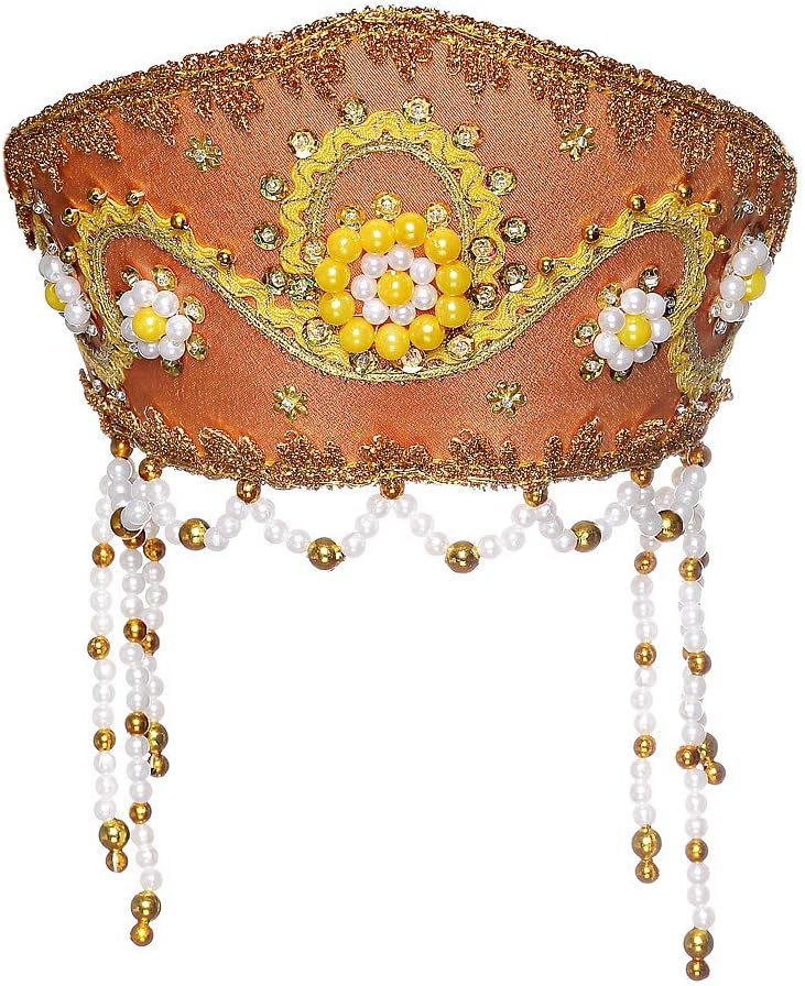 Amazon.com: danila-souvenirs Russian Traditional Folk Costume Headdress ...