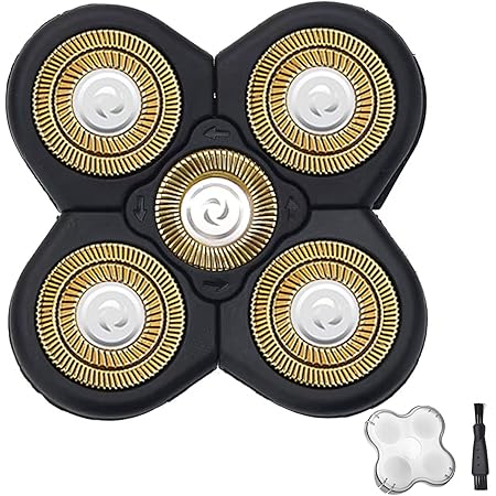 Amazon.com: Men Electric Shavers Replacement Heads 5 in 1 Razor ...