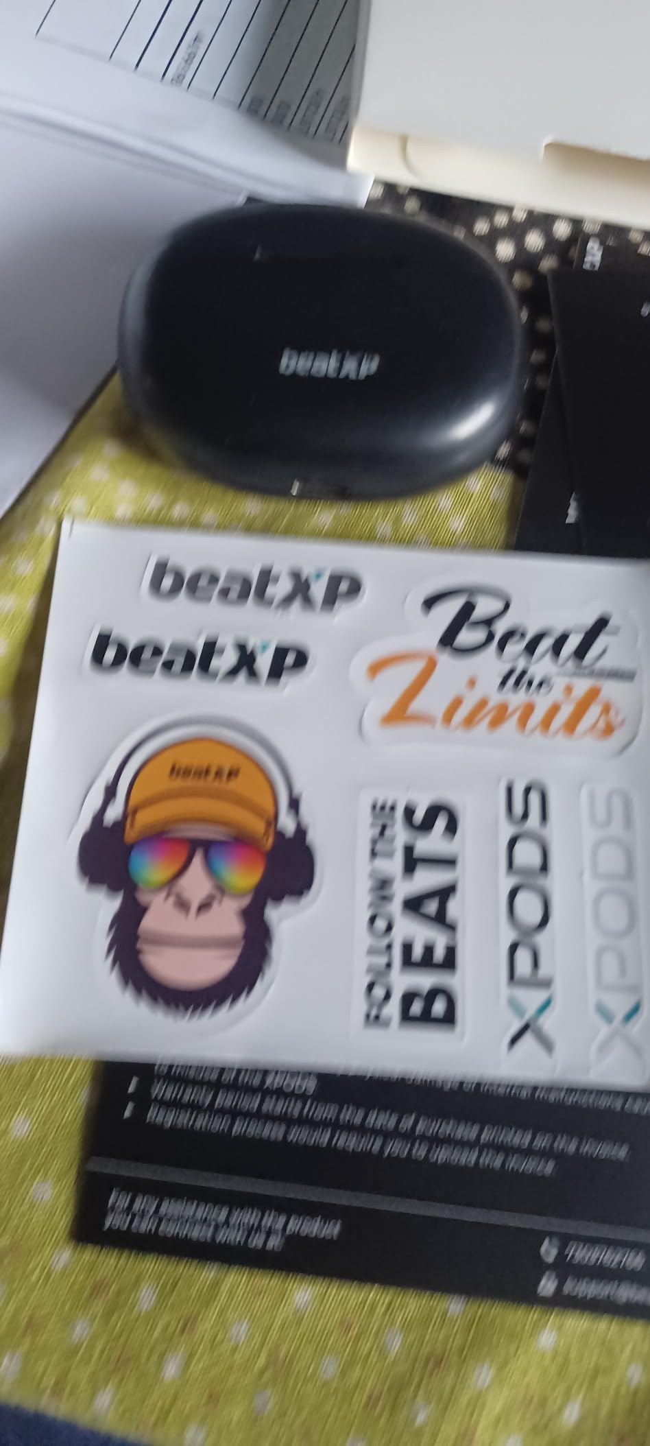 beatXP Tune XPods Bluetooth True Wireless in Ear Buds with 50H Playtime, Quad Mic ENC Tech, Low ...