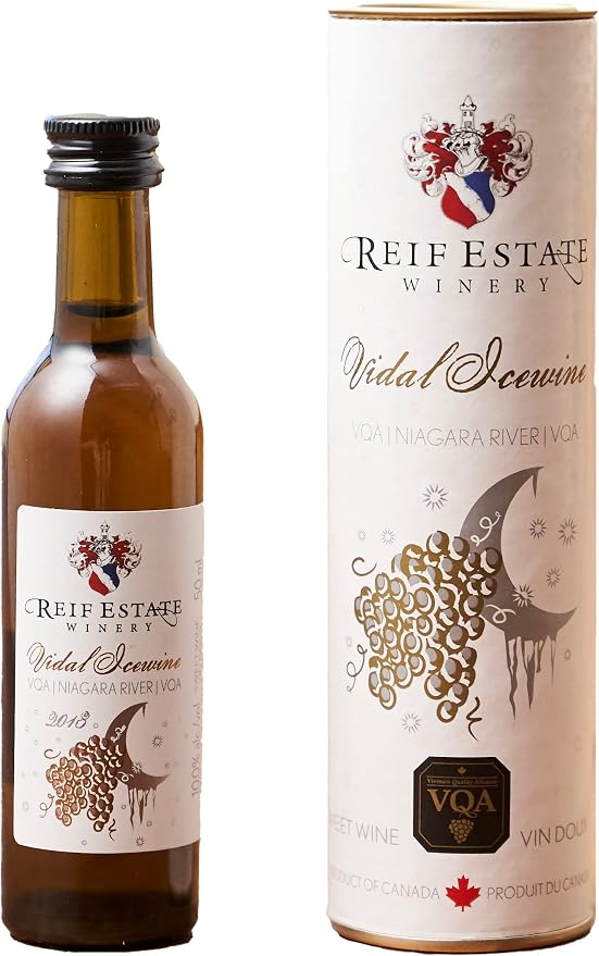 Amazon.co.jp: Reif 白ワイン 【 アイスワイン 】 ライフ ヴィダル 50ml 【 アイスワイン白 極甘口 】 Reif ...