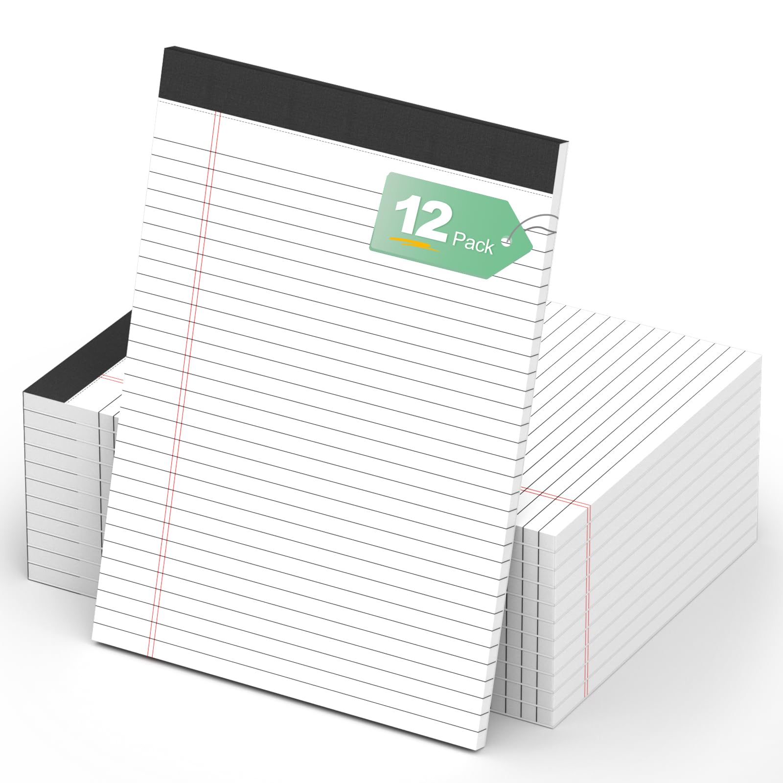 Amazon.com : Legal Pads 8.5 x 11 Note Pads 8.5 x 11.75 Inch Notepad 12 ...