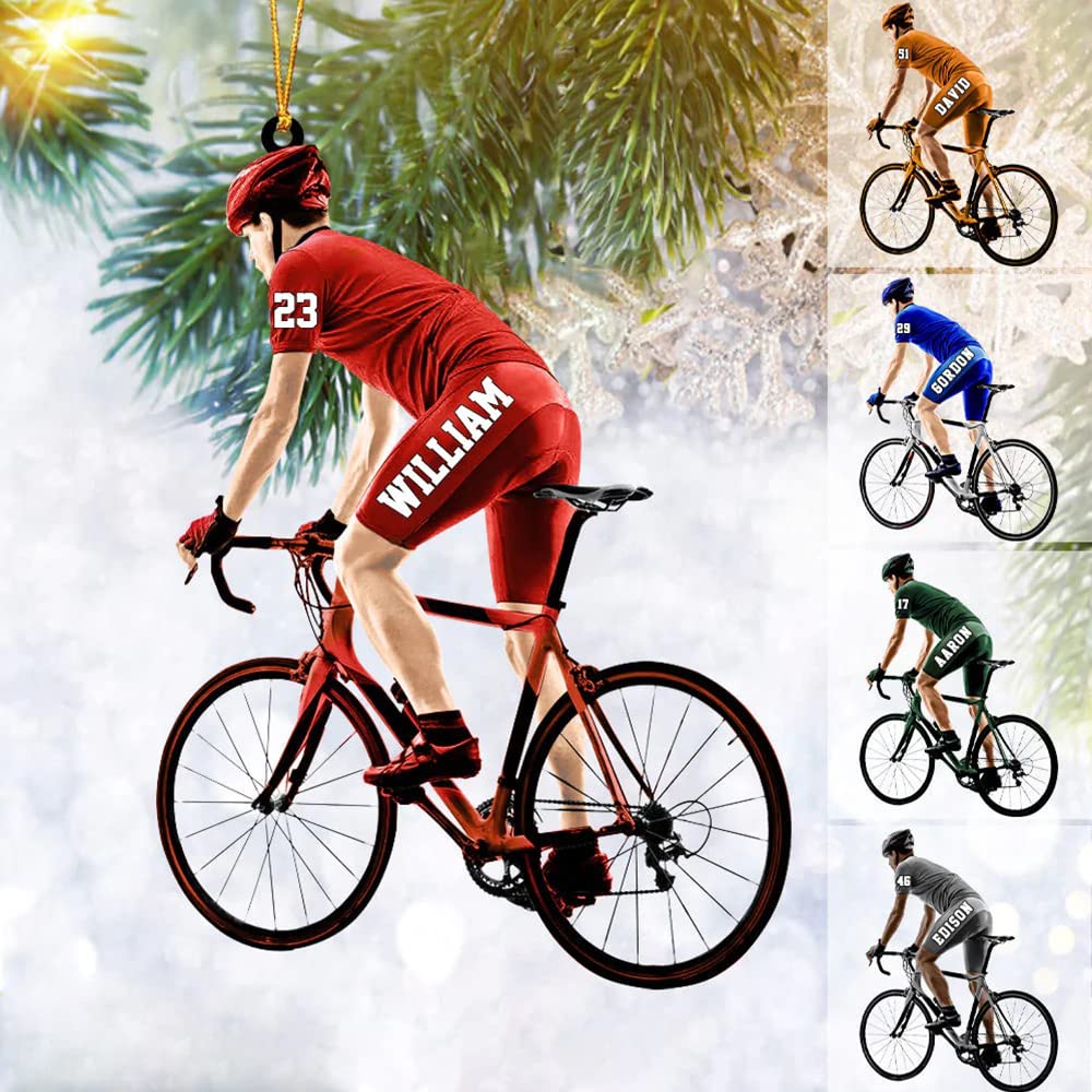 Amazon.com: Personalized Cyclist, Bicyclist, Bike Riding Acrylic ...