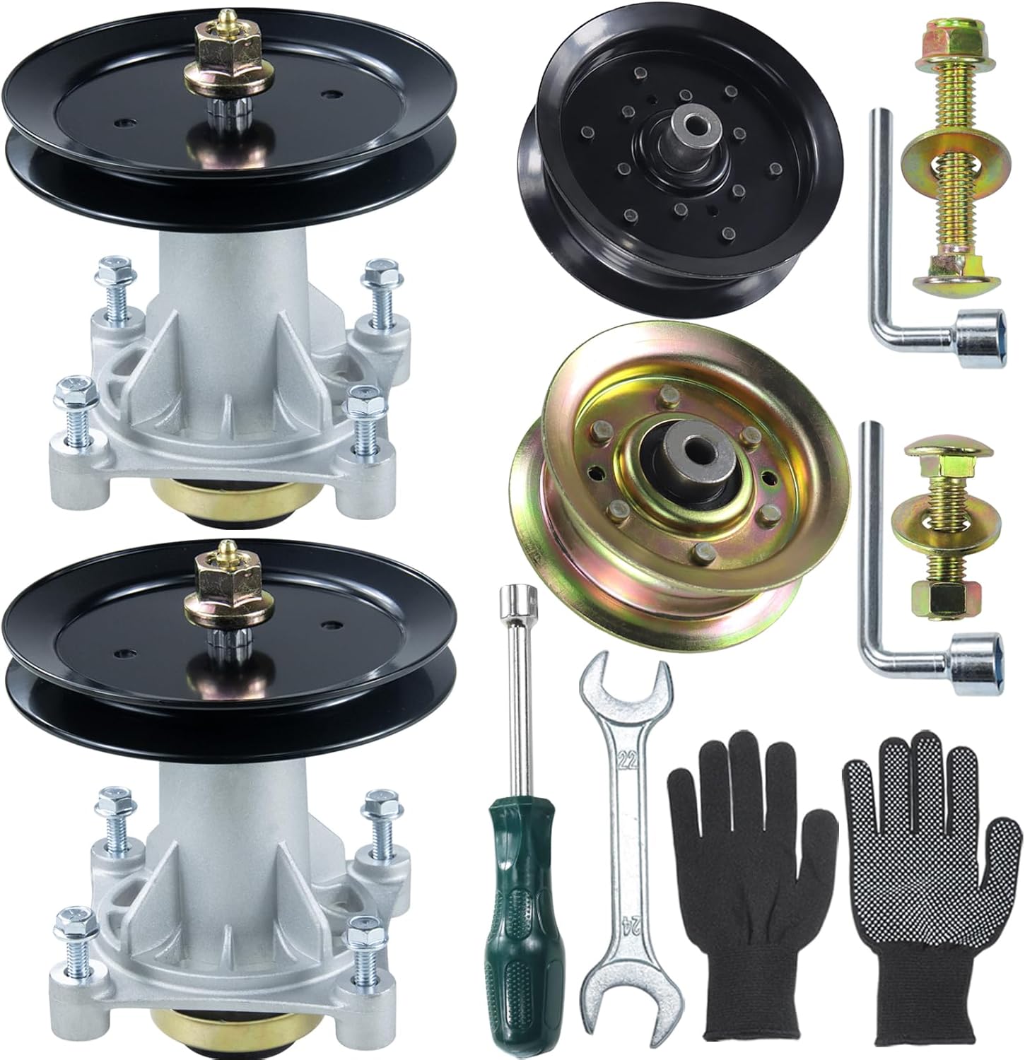 Amazon.com : POSFLAG 2 Pack 587819701 Spindle Assembly Kit with 197473 ...