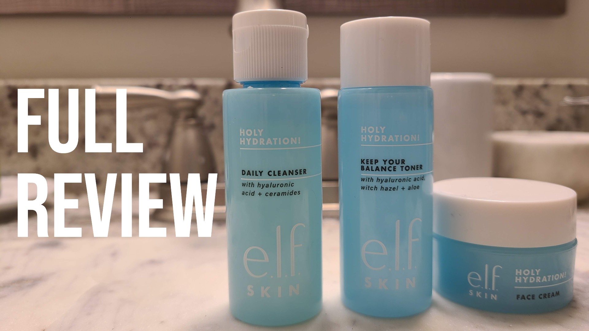 Watch elf Holy Hydration! The Essentials Mini Kit - FULL REVIEW on ...