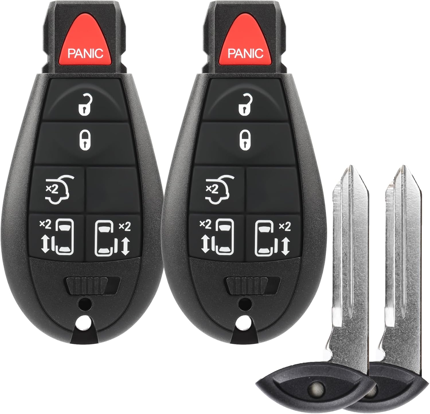 Amazon.com: NPAUTO Key Fob Replacement for 2008-2016 Chrysler Town and ...