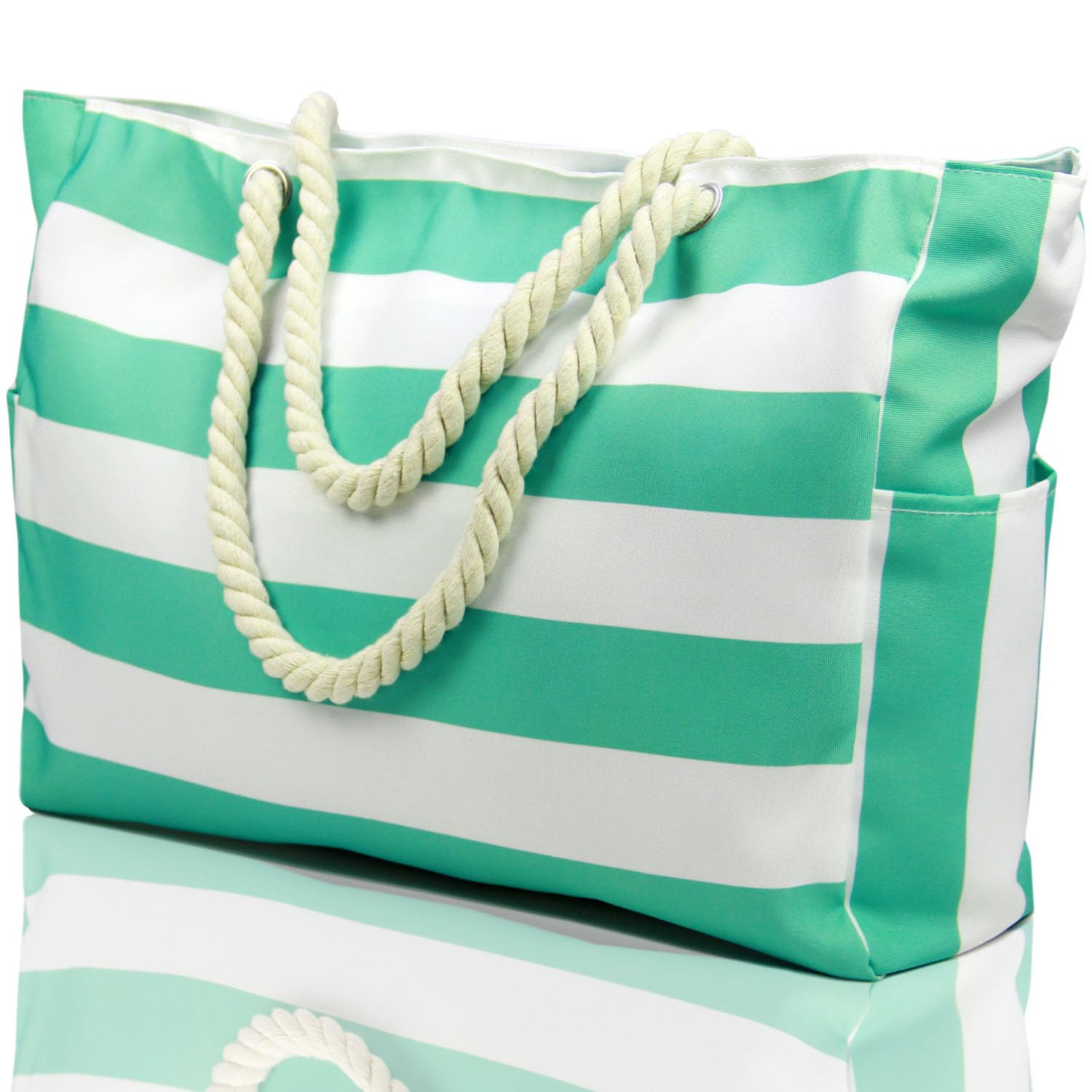 Amazon.com: Casaphoria Beach Bag Sandproof,Beach Bags for Women Canvas ...