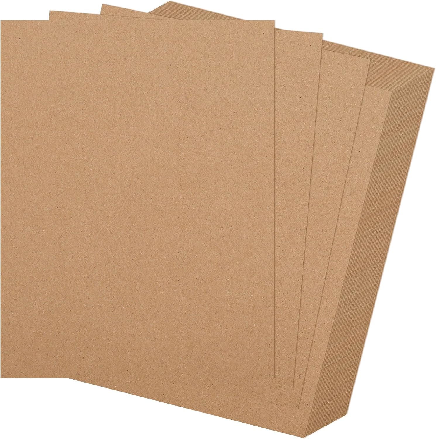 Amazon.com: 20 Pack Chipboard Sheets, Kraft Cardboard for Shipping ...