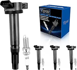 Amazon.com: VIPCAR Set of 4 Ignition Coil Pack UF507 and Iridium Spark Plugs Compatible with ...