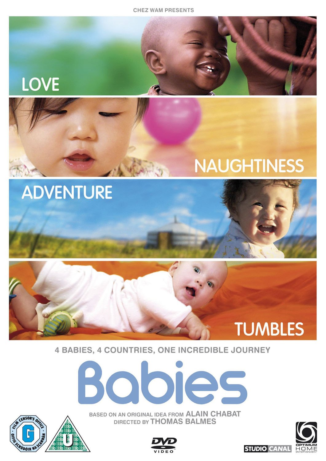 Babies [DVD]: Amazon.co.uk: Jérôme Alméras, Frederick Bradshaw, Steeven ...