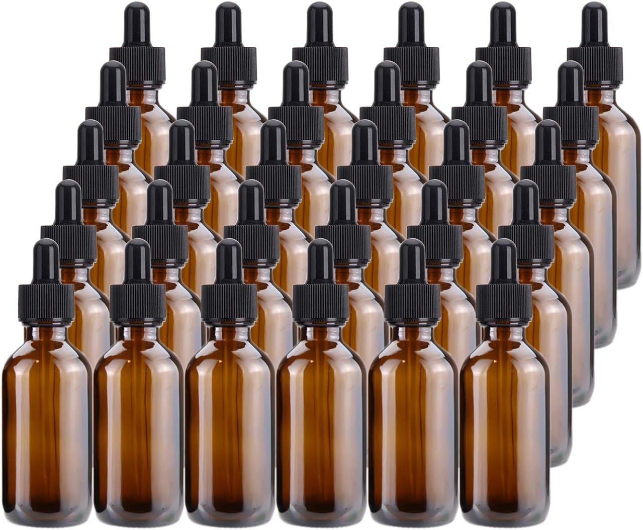 Amazon.com: GMISUN Tincture Bottles With Dropper, 25 Pack 2 Oz Amber ...