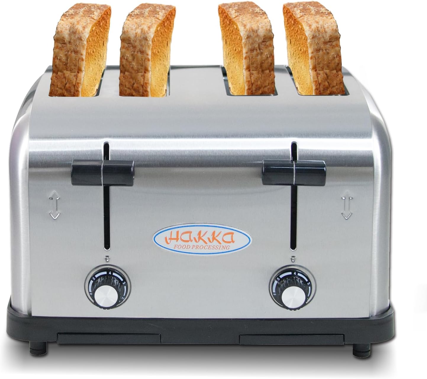Amazon.com: CLIVIA Toaster 4 Slice, Electric Toaster with 6 Browning ...