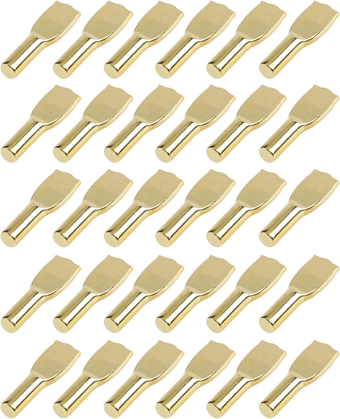Amazon.com: Kyuionty 30 Pcs Shelf Pegs Pins, 6mm Spoon Shape Shelf ...