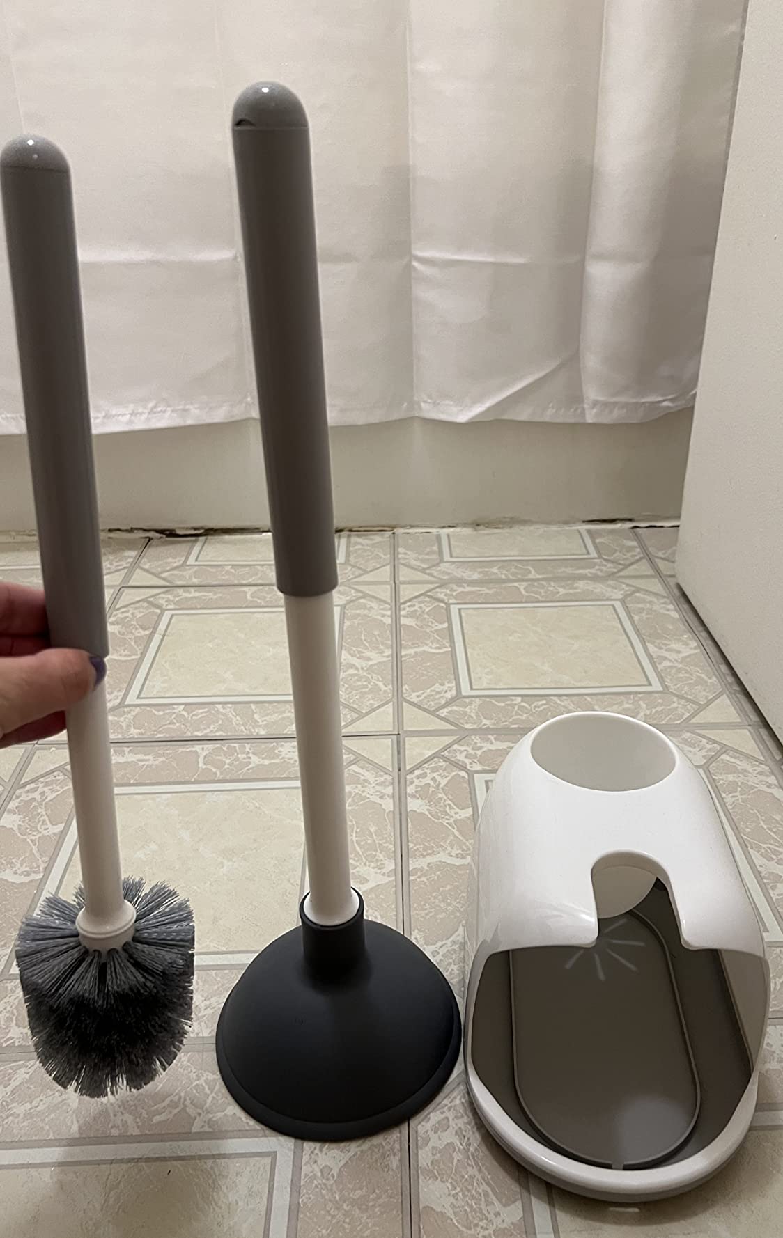 $4/mo - Finance MIBIO Toilet Plunger and Brush, Bowl Brush and Plunger ...