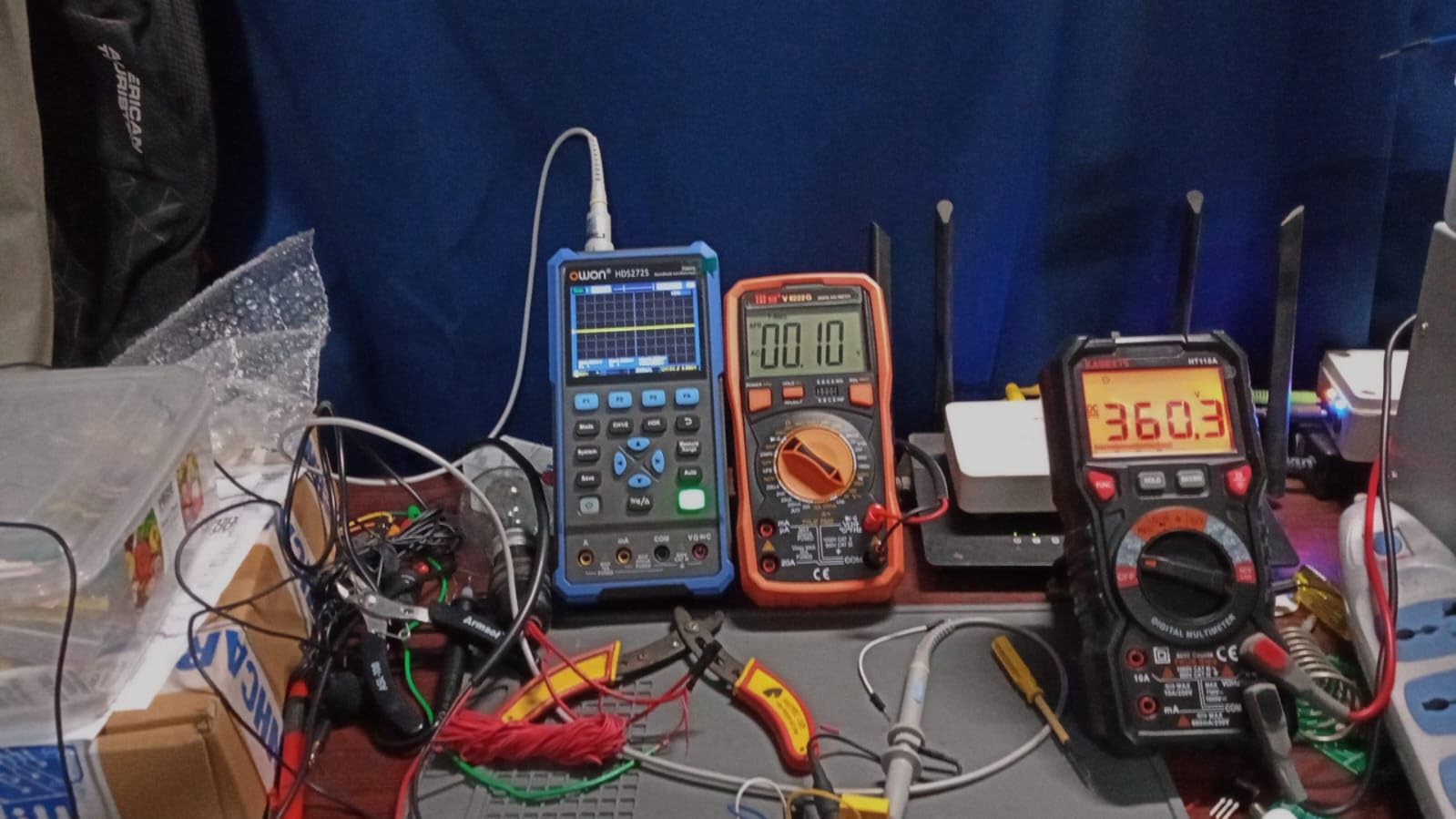 VAR TECH V 8222 G New True RMS Digital Multimeter 1000 V AC DC 20 A AC ...