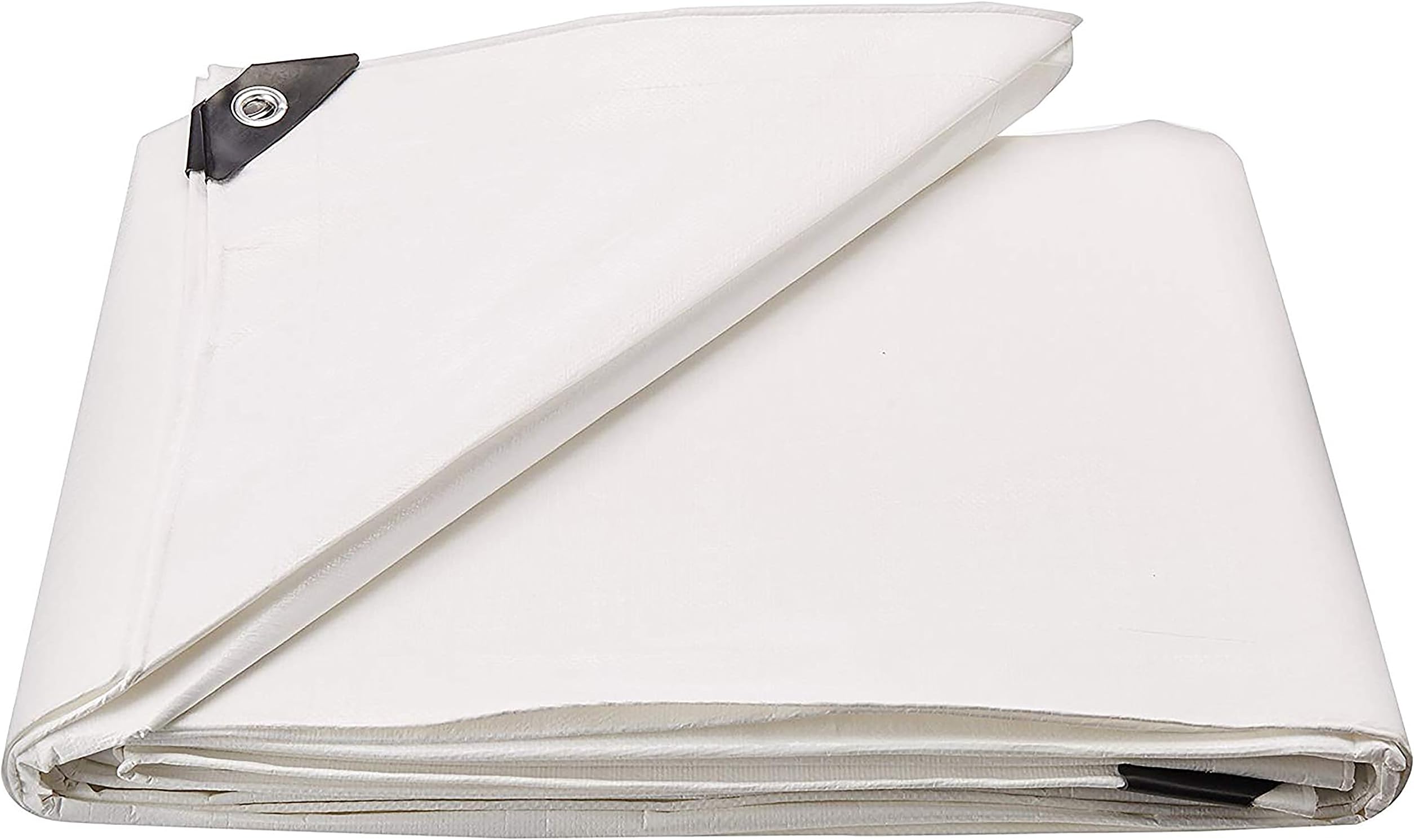 Dry Top 210125 Heavy Duty Reversible Full Size 10-mil Poly Tarp, 10' x ...