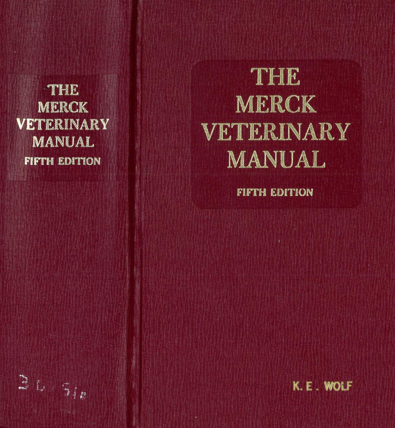 The Merck Veterinary Manual Fifth Edition: A Handbook of Diagnosis and ...