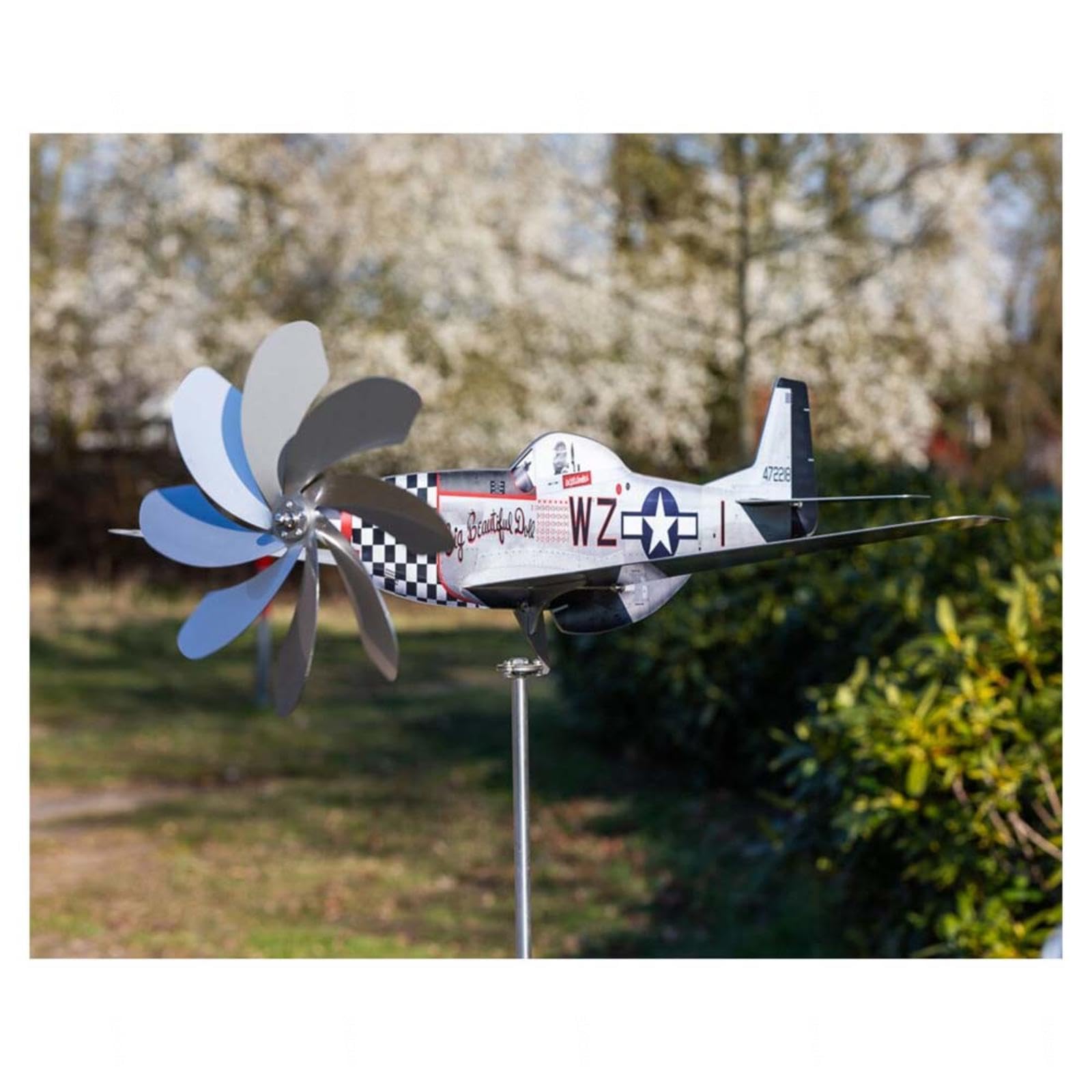 Amazon.com: Whirlygigs Wind Spinners for Garden 3D Unique Metal ...