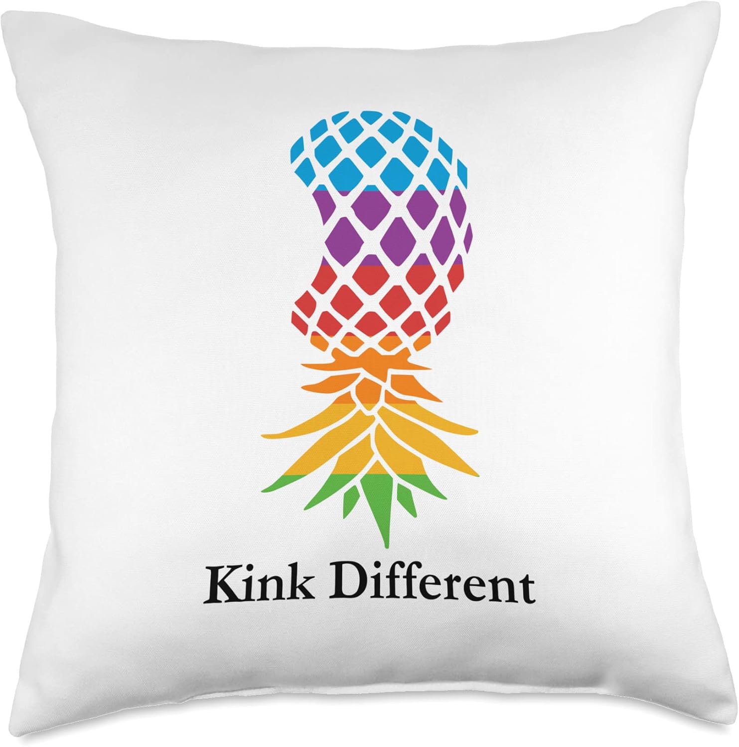 Amazon.com: Php Meme Upside Down Rainbow Retro Pineapple Kink Different ...