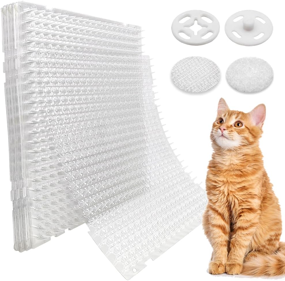 Amazon.com : EATHEATY 20 PCS Scat Mat for Cats,16.5x13 Inch Cat Scat ...