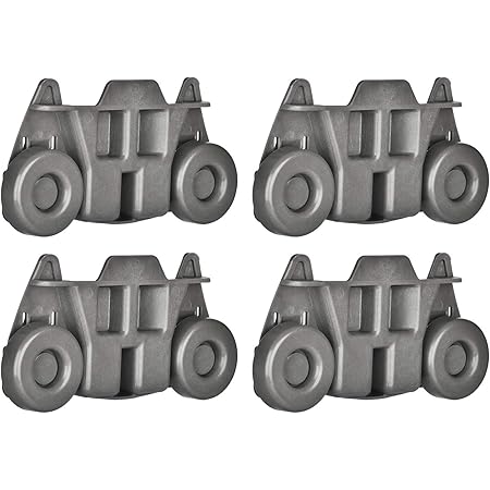 Amazon.com: Jolaxy 4-Pack W10195416 Dishwasher Wheels Replacement for ...