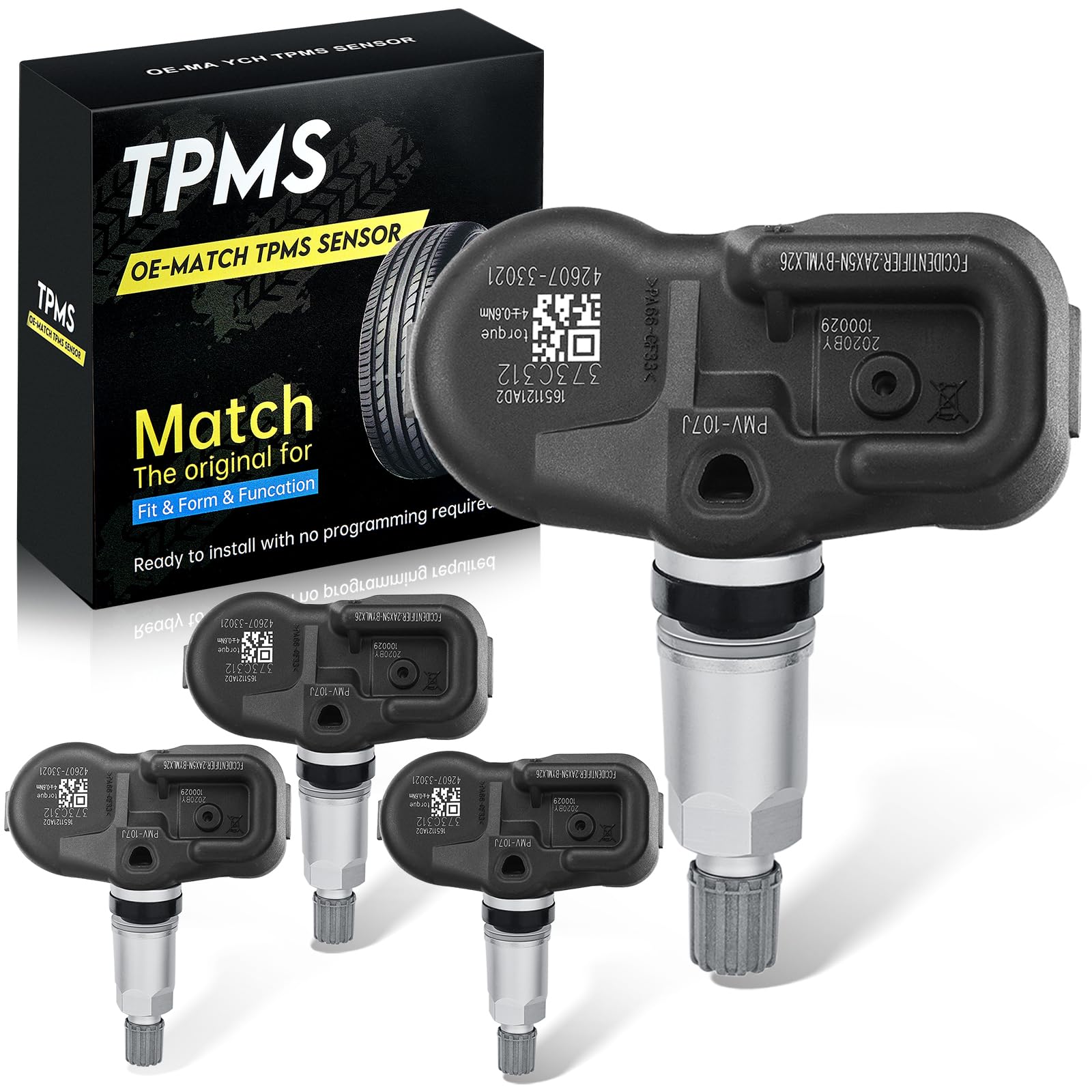 Amazon.com: SYKRSS TPMS Sensor, 42607-33021 for GM 315Mhz Tire Pressure ...