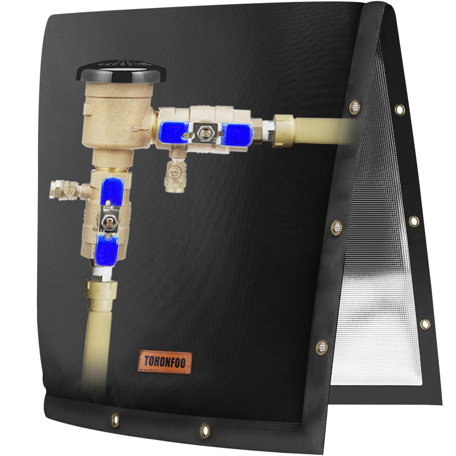 Snapklik.com : TOHONFOO 2-Way Opening Backflow Preventer Pipe Insulation