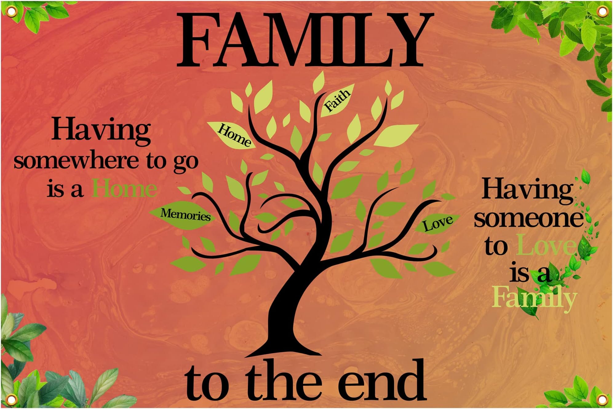 Amazon.com: We are Family Banner - Black Glitter Family Reunion Party ...
