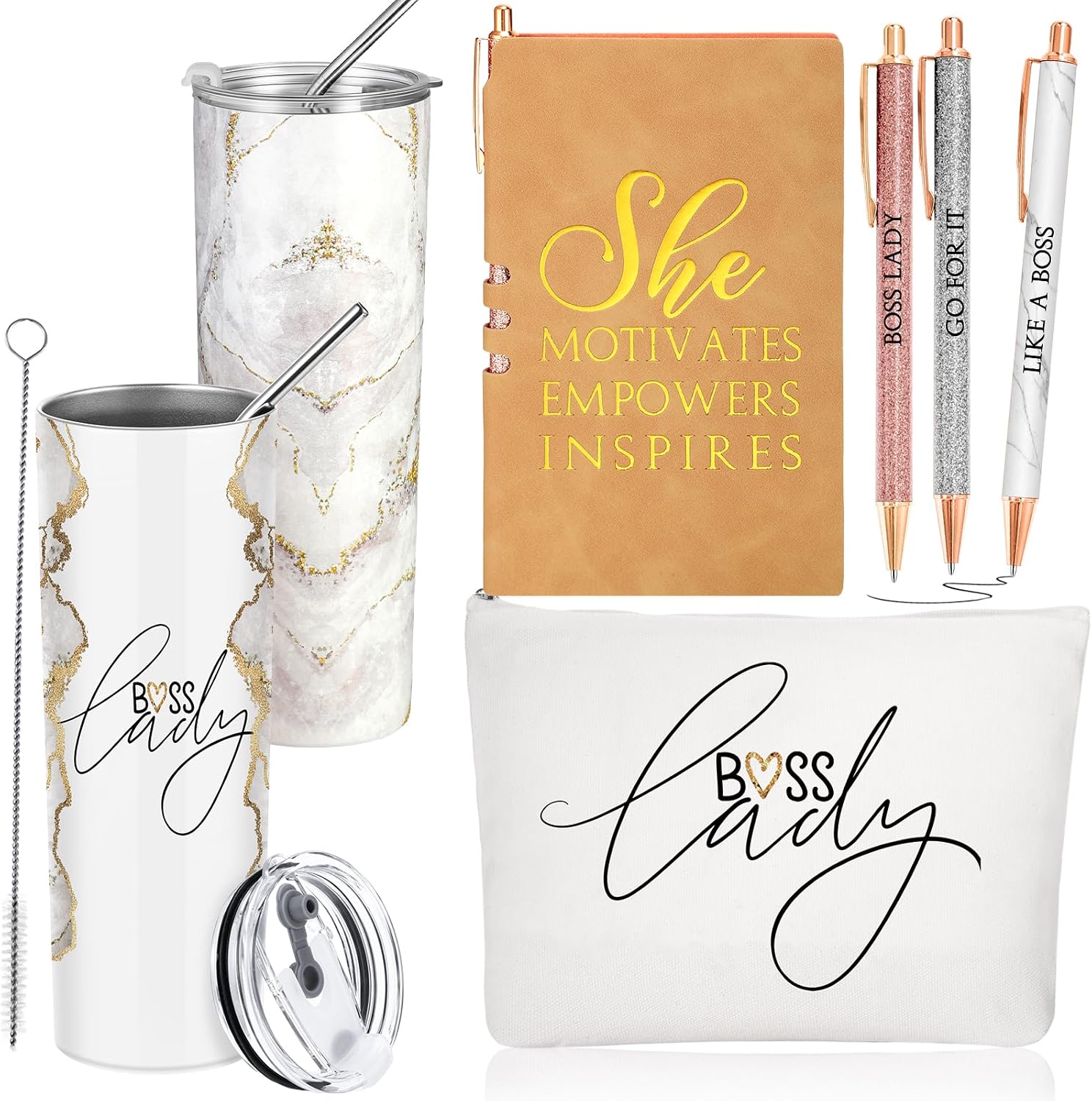 Amazon.com | Domensi 6 Pcs Boss Lady Appreciation Day Gift Sets ...