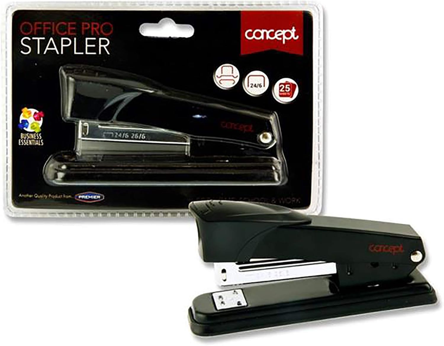 Amazon.com : Premier Stationery Concept Office Pro Half Strip 24/6 ...