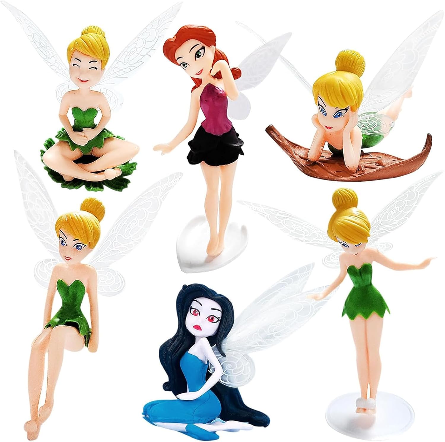 12Pcs Set Miniature Fairies Figurines Accessories for Fairy Garden ...