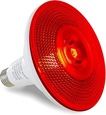 Integral PAR38 Red LED Bulb 15w E27 Spotlight for Coloured Outdoor ...