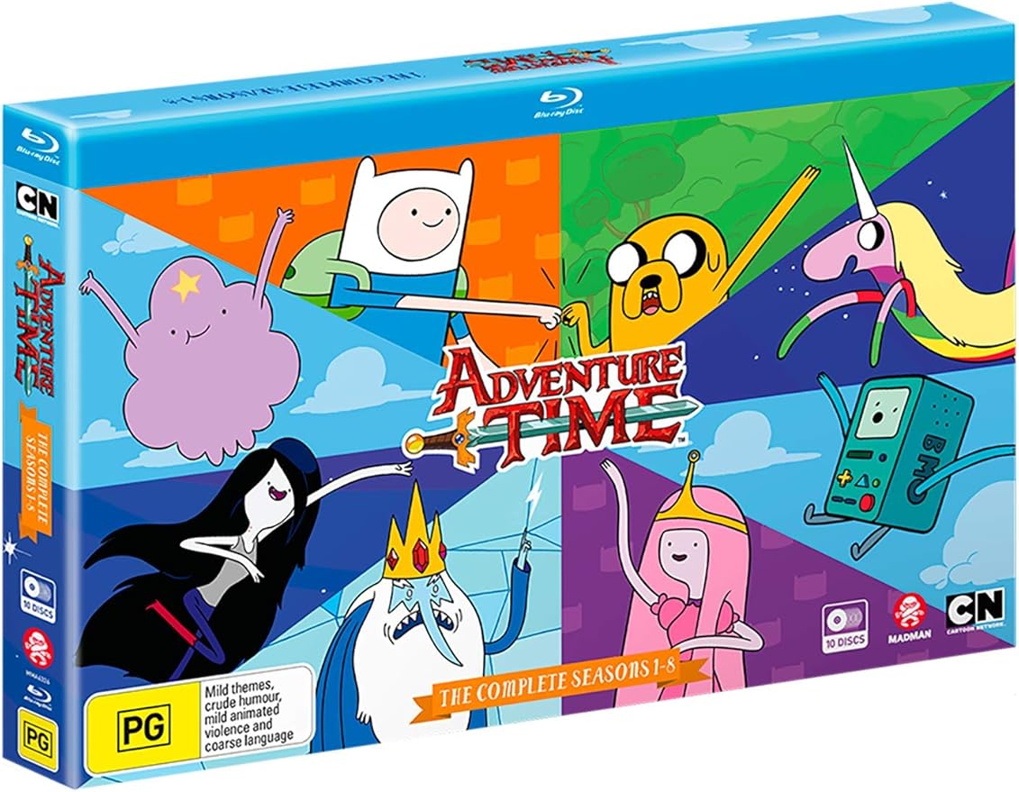 Adventure Time (Complete Seasons 1-8) - 10-Disc Box Set ( Adventure ...