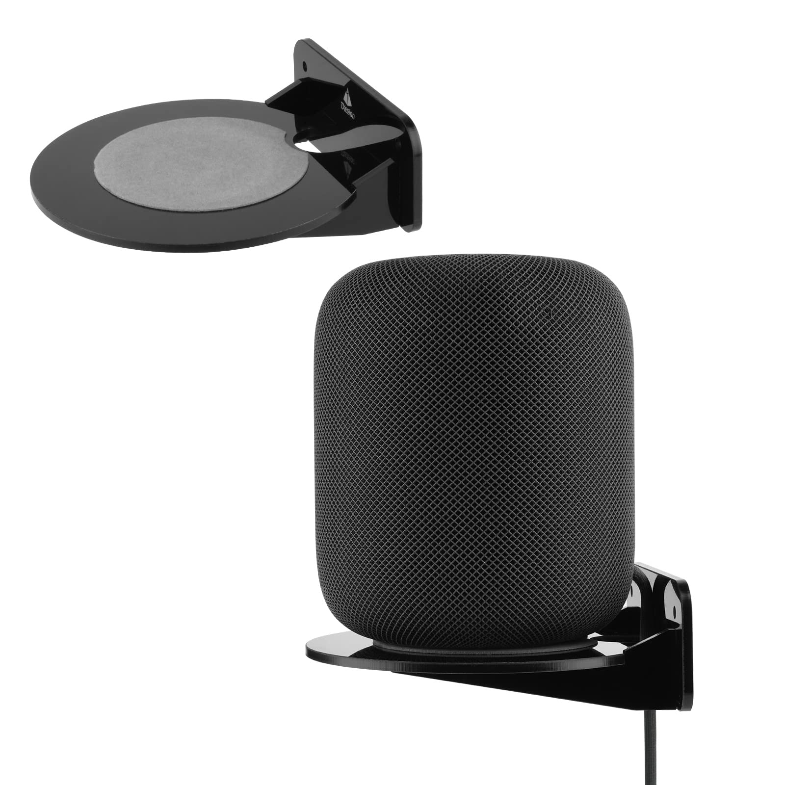 Amazon.com: TXEsign Acrylic Wall Mount Speaker Shelf Compatible with ...