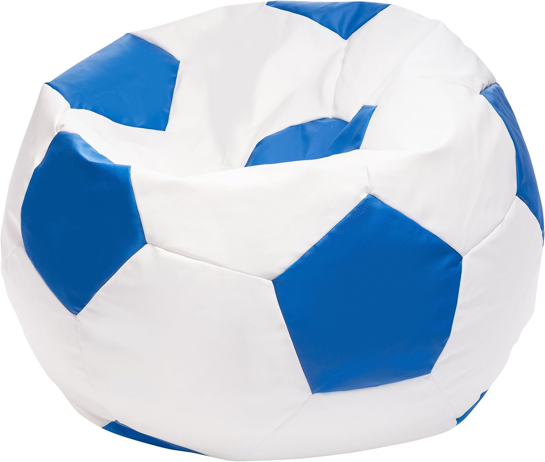 Lumaland Pouf de Luxe Football | Enfants & Adultes 90cm Bean Bag ...