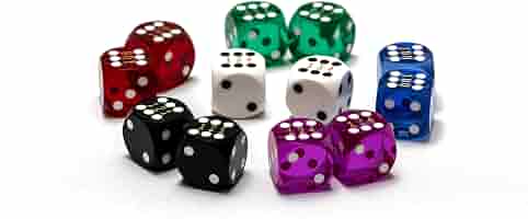 Precision Dice With Fancy Edges