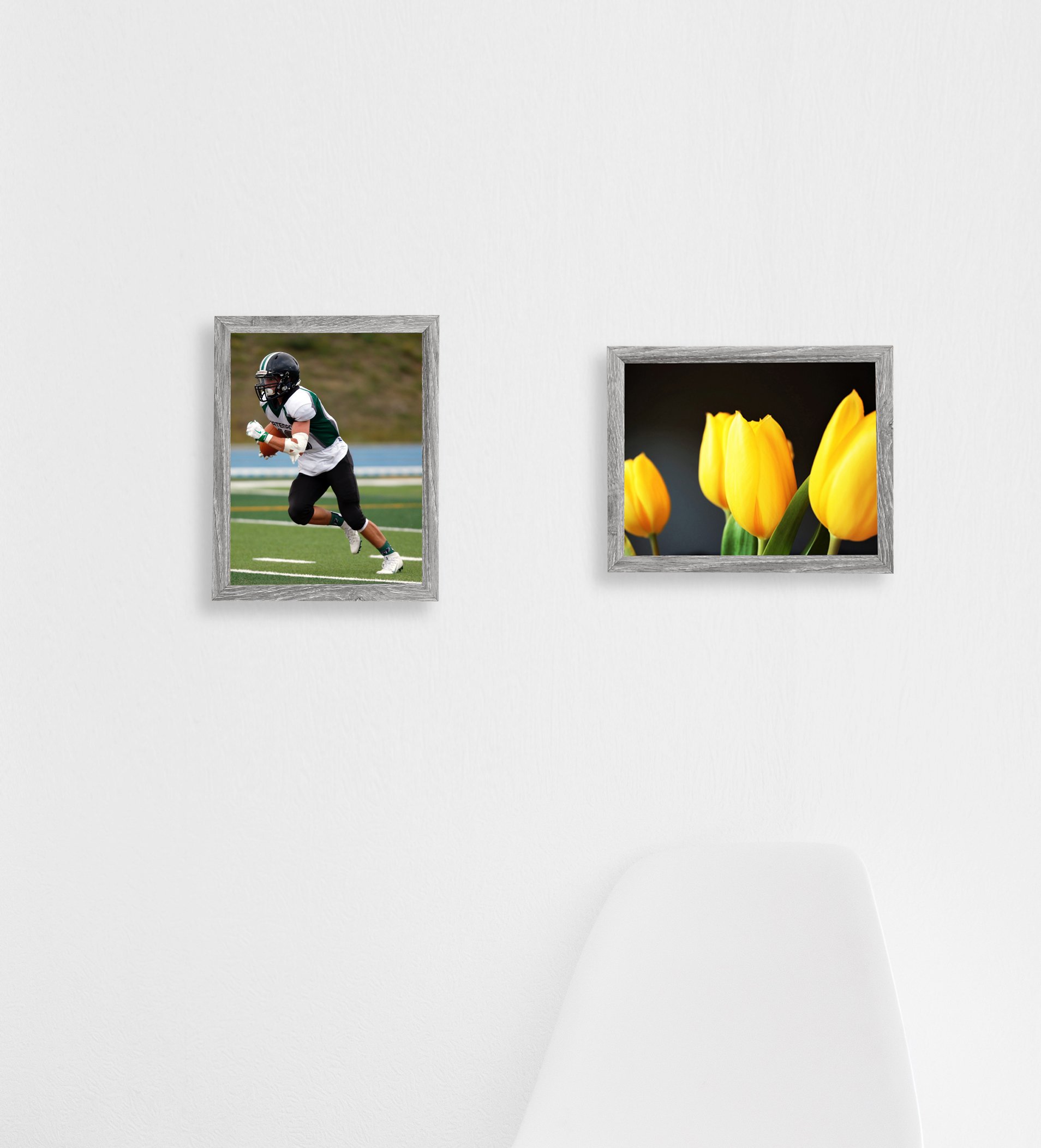 Document Frame - Grey Made to Display Certificates 8.5x11 Inch ...