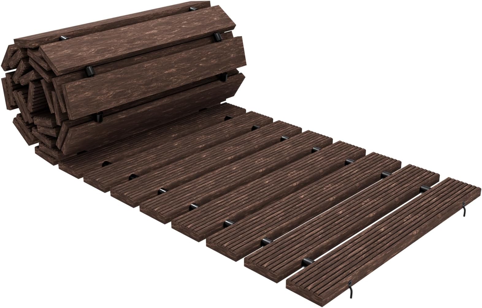 Amazon.com : Dragosum 8FT Garden Pathway Wooden Walkway, Outdoor Path ...