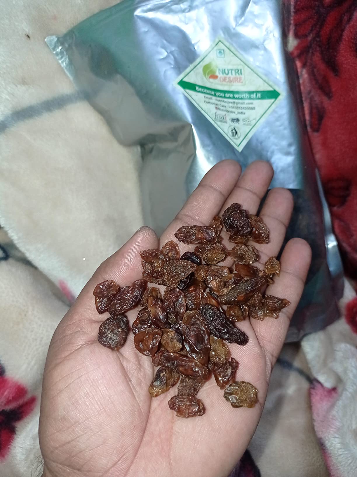 NUTRI DESIRE Munakka Dry Fruits Afghani Large Munakka Raisins Grade ...