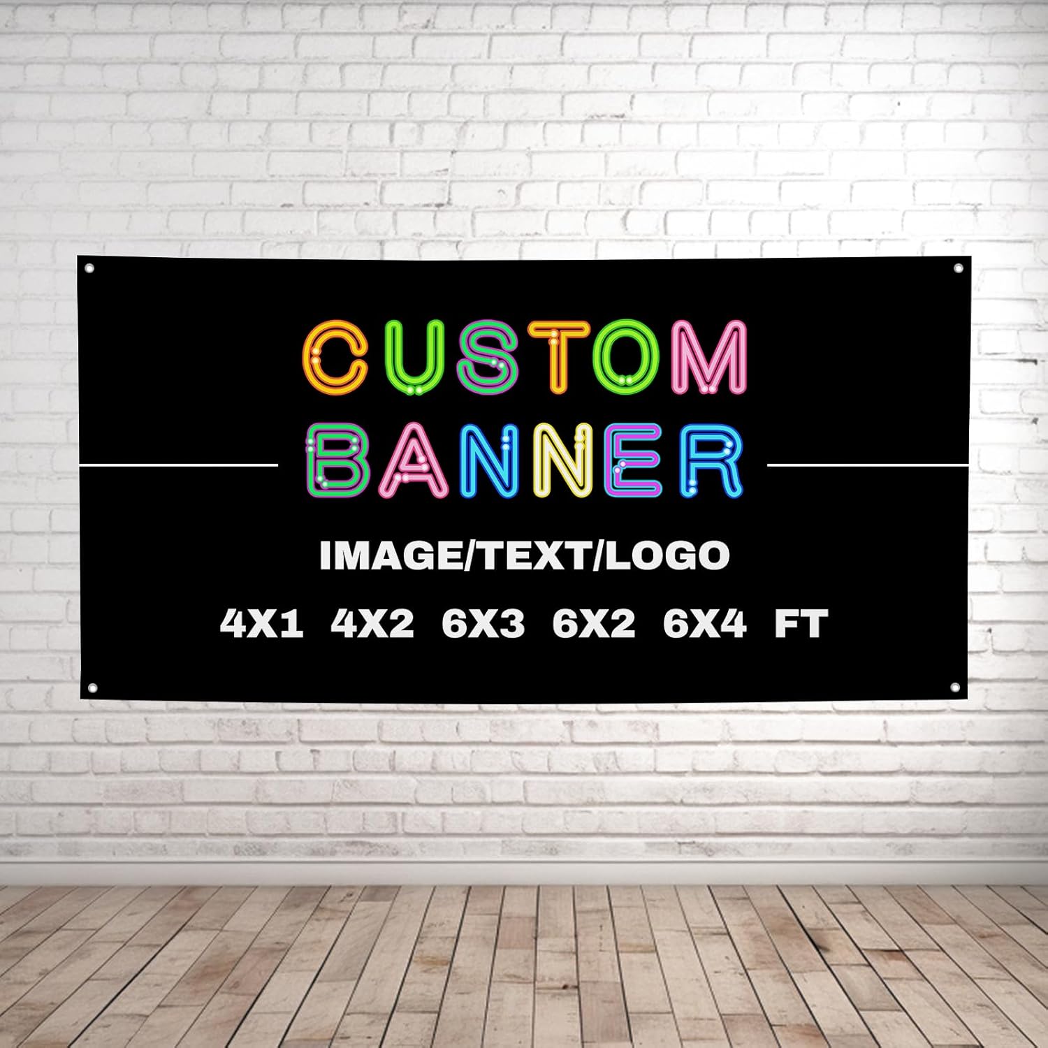 Custom Banners and Signs Customize Make Your Own Banner with Image Logo ...
