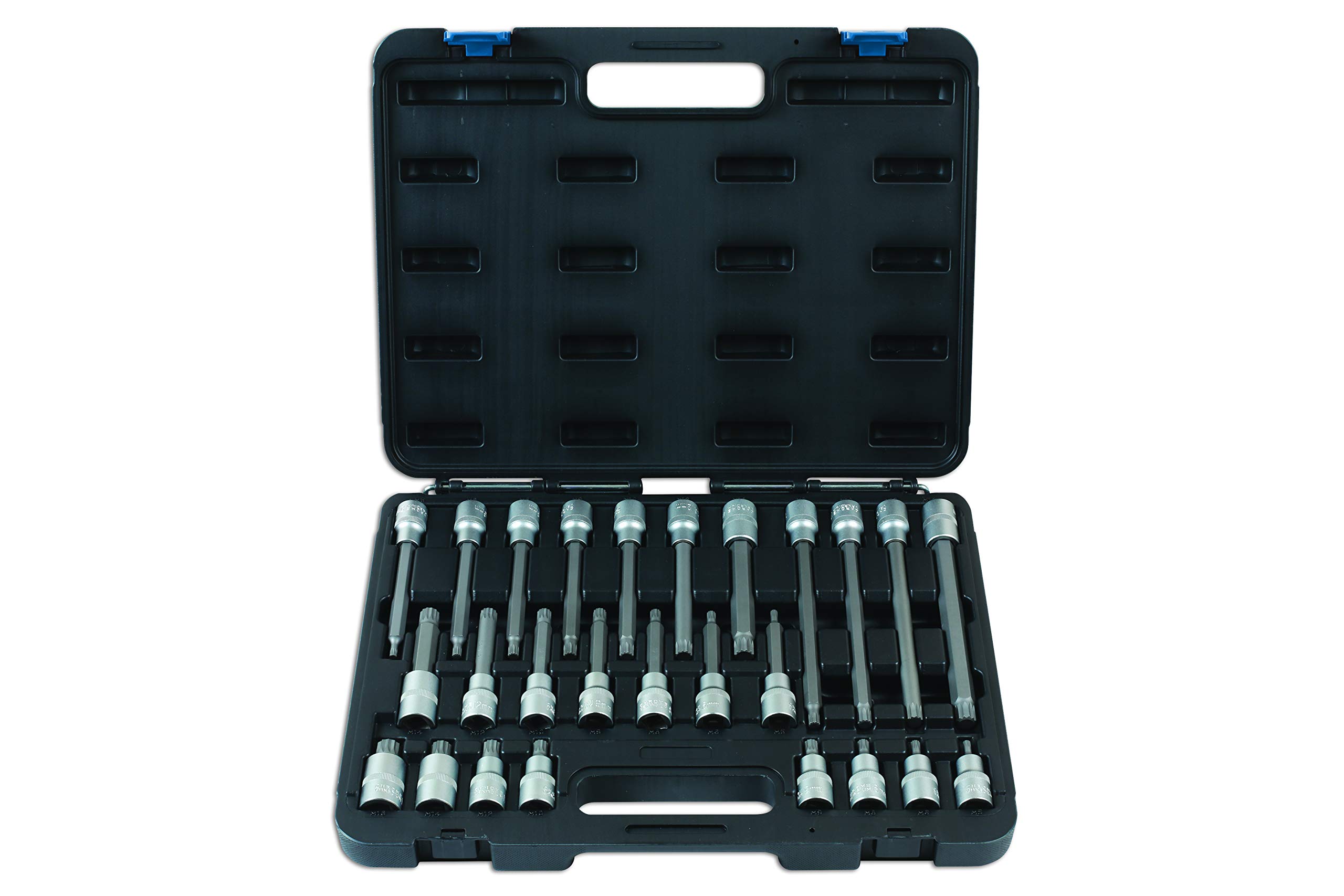 Laser 7599 Spline Socket Bit Set 1/2"D 26pc : Amazon.co.uk: DIY & Tools