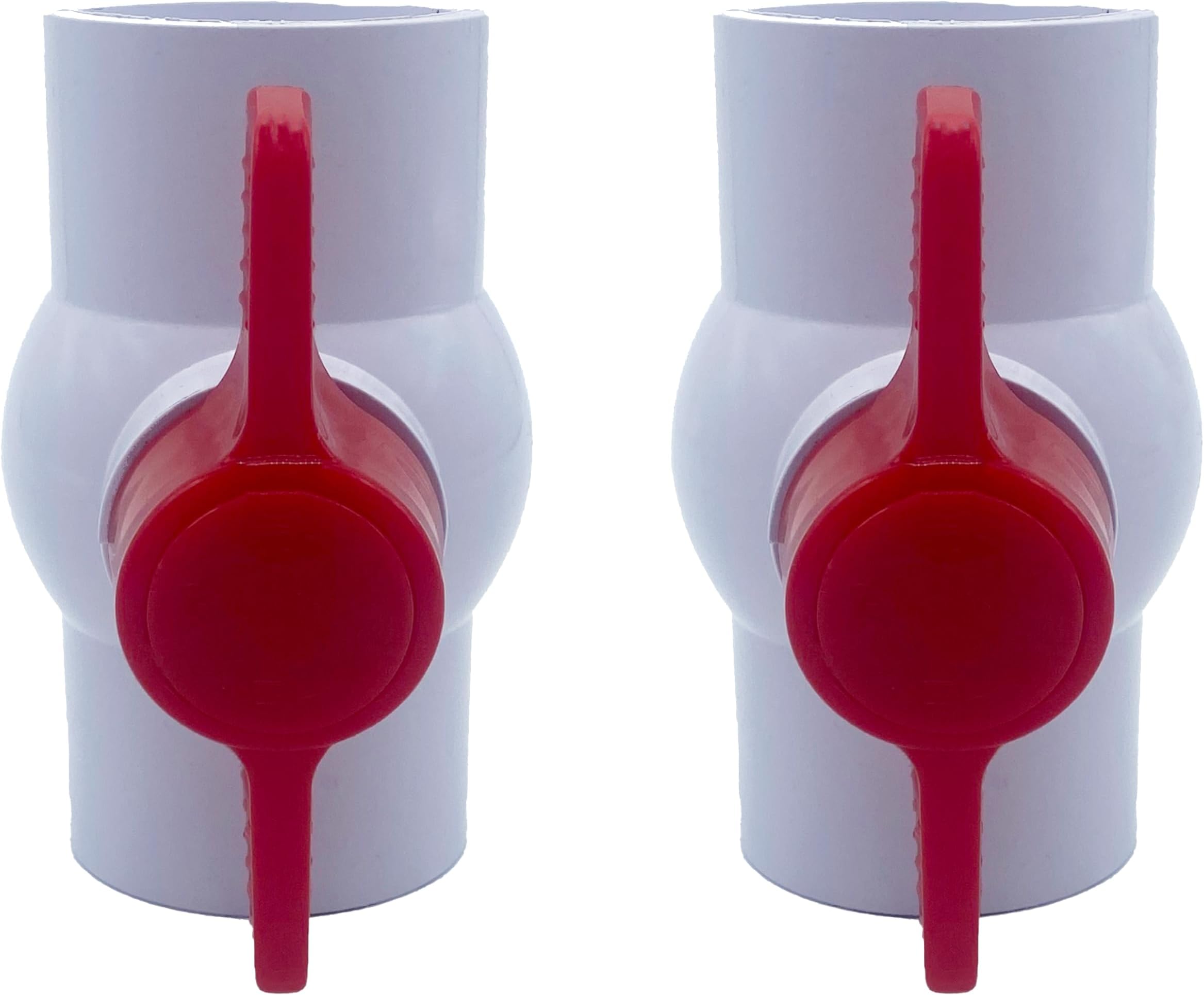 Amazon.com: SWZHAI 2 Inch PVC Ball Valve, Water Shut Off Valve With ...