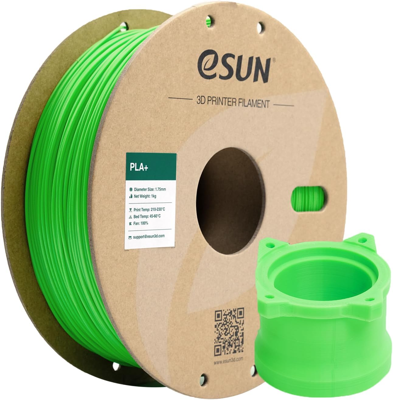 CC3D Easy Print Bright Green PETG Filament 1.75mm 1KG 3D Printer ...
