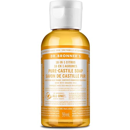 Amazon.com : Dr. Bronner’s - Pure-Castile Liquid Soap (Peppermint ...